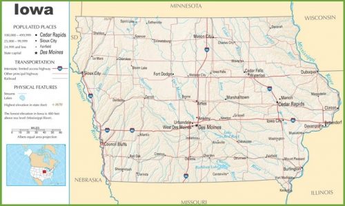 iowa-highway-map-max | ReptiTactical